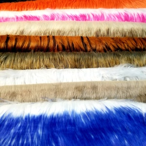 3 Lbs. Random Faux Fur Colors Textures and Lengths - Mystery Box - FREE ...