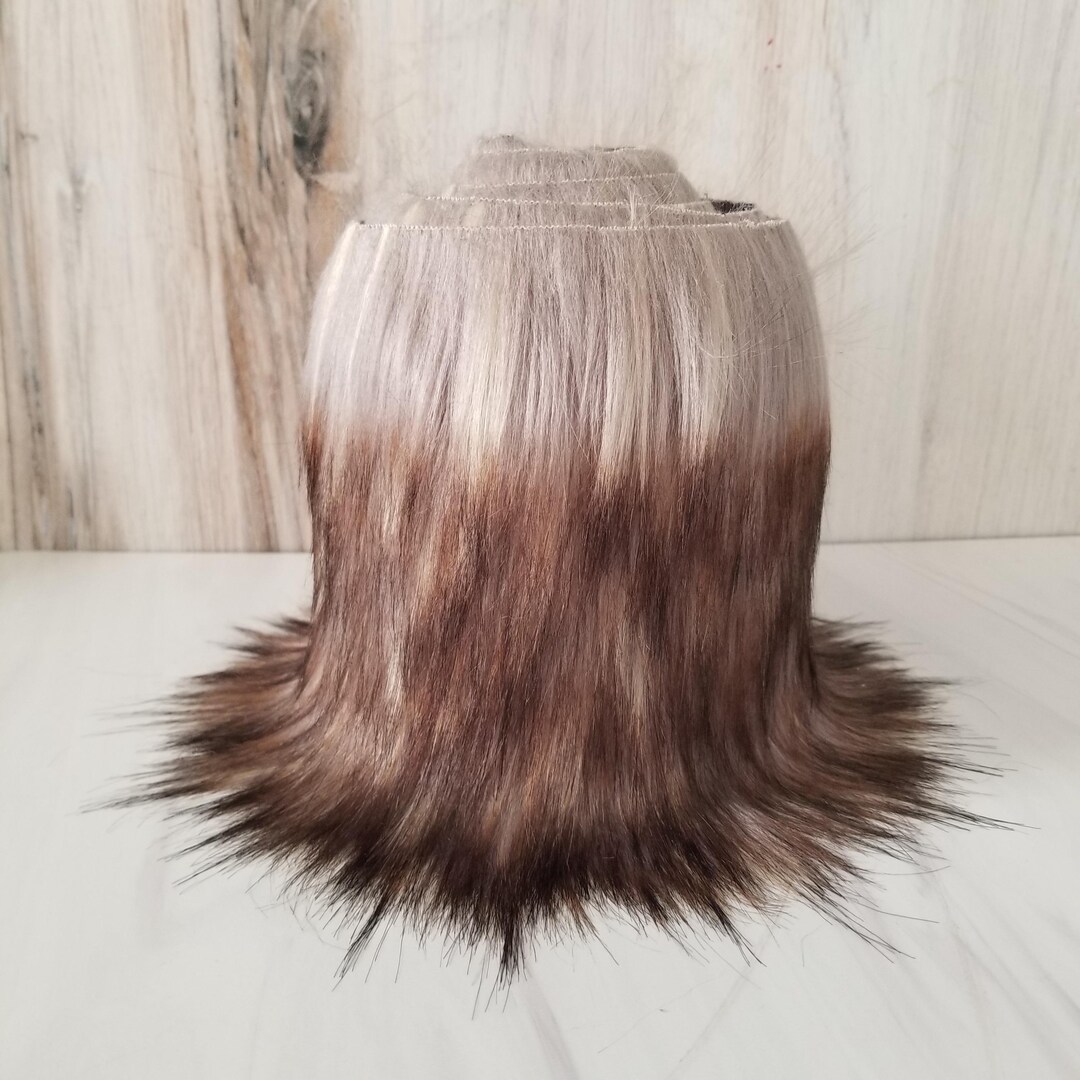 Apollo Wolf Luxury Faux Fur Trim - Faux Fur Fabric - Gnomes Crafting ...
