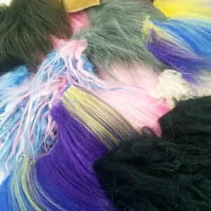 3 Lbs. Random Faux Fur Colors Textures and Lengths - Mystery Box - FREE ...