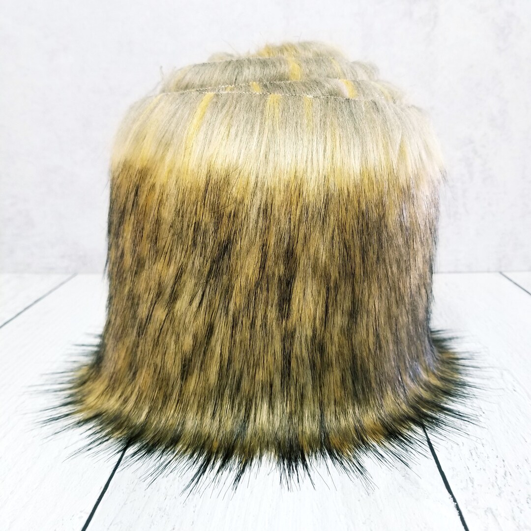 Boreal Winter Wolf Luxury Faux Fur Trim - Gnome Craft Fur - Handmade ...