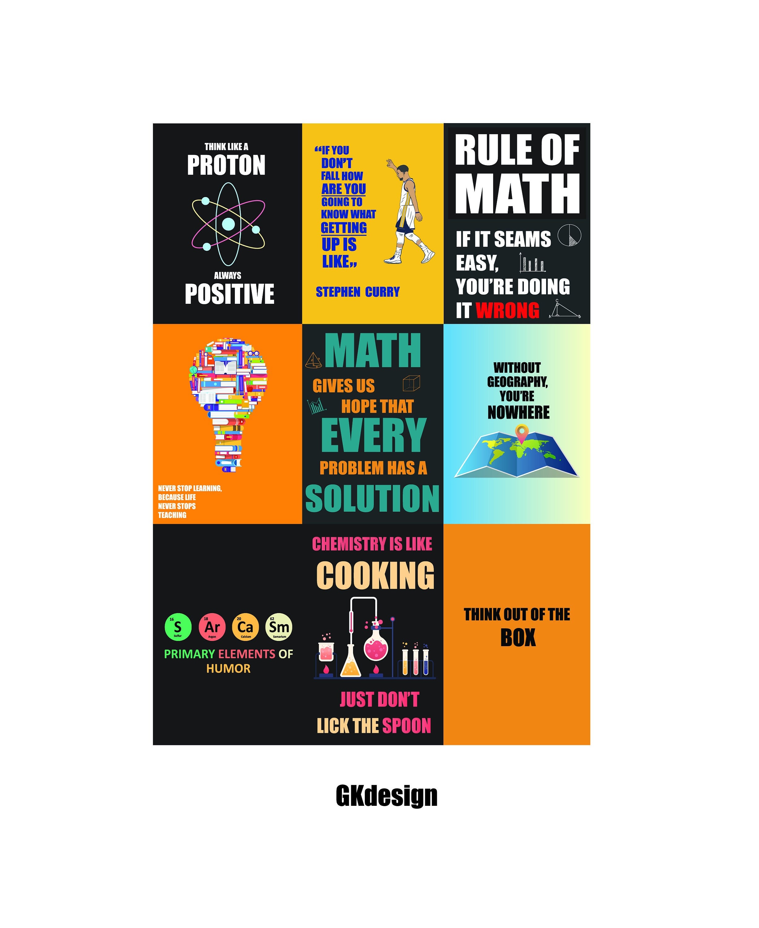 Creative School Poster Ideas - Etsy UK