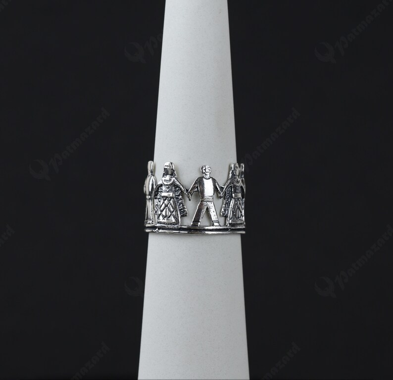 Armenian Traditional Qochari Dancers Ring Handcrafted 925 - Etsy