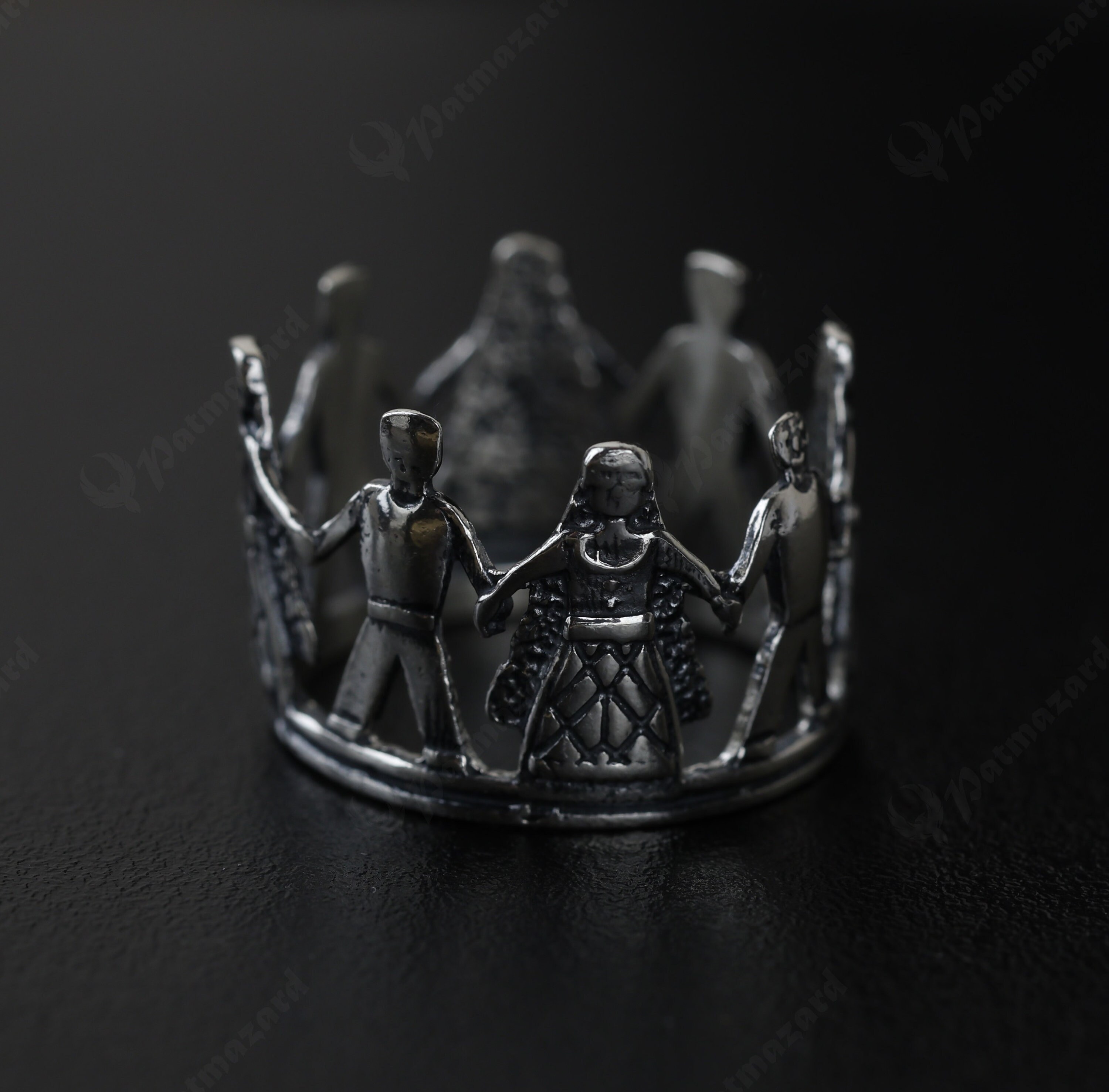 Armenian Traditional Qochari Dancers Ring Handcrafted 925 - Etsy