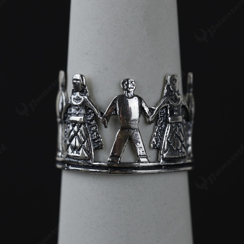 Armenian Traditional Qochari Dancers Ring Handcrafted 925 - Etsy