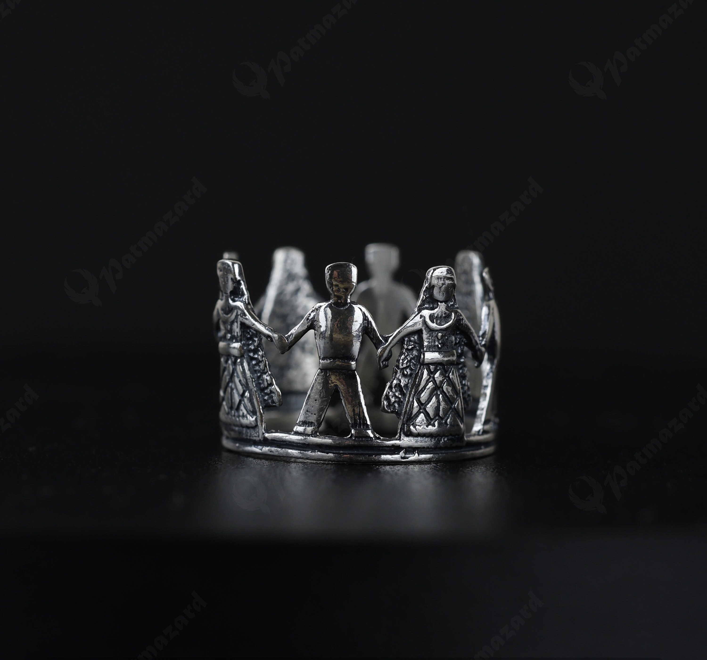 Armenian Traditional Qochari Dancers Ring Handcrafted 925 - Etsy