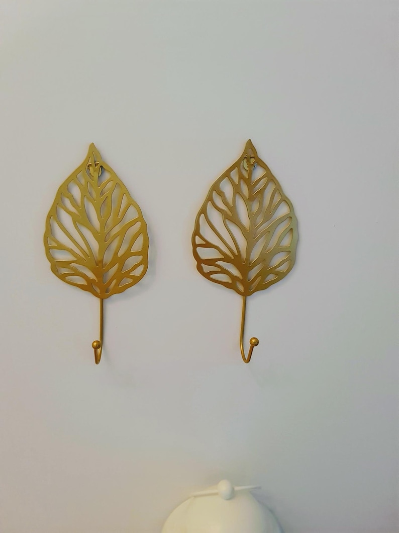 Set of Two Beautiful Elegant Hooks Home Decor Hooks Nature - Etsy UK