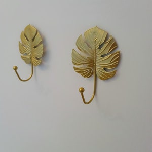 Set of Two Beautiful Elegant Hooks, Home Decor Hooks, Nature Hooks ...