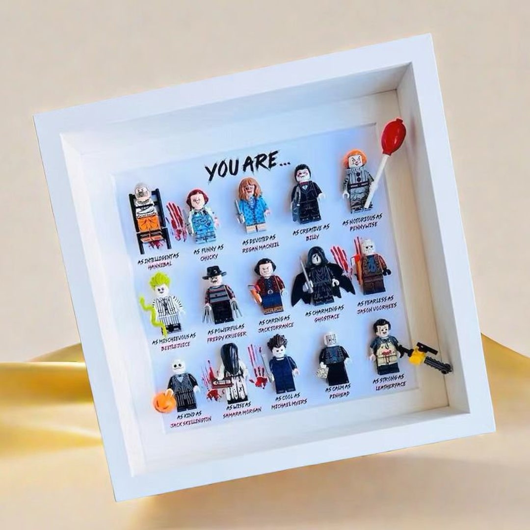 HORROR Personalised Gift Frame Halloween Customised Scary Movie - Etsy