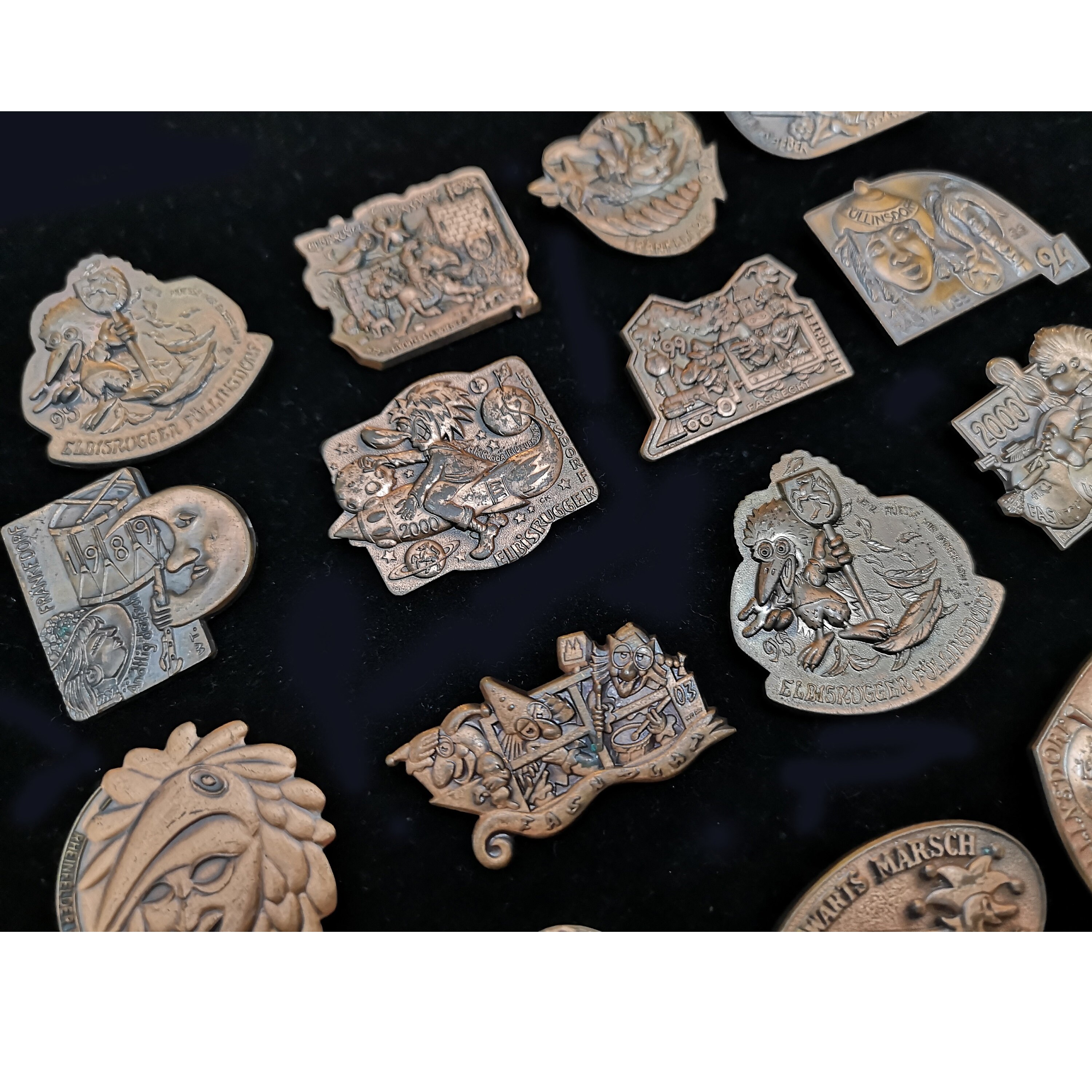 21 Pieces Swiss Vintage Fair Badges - Etsy