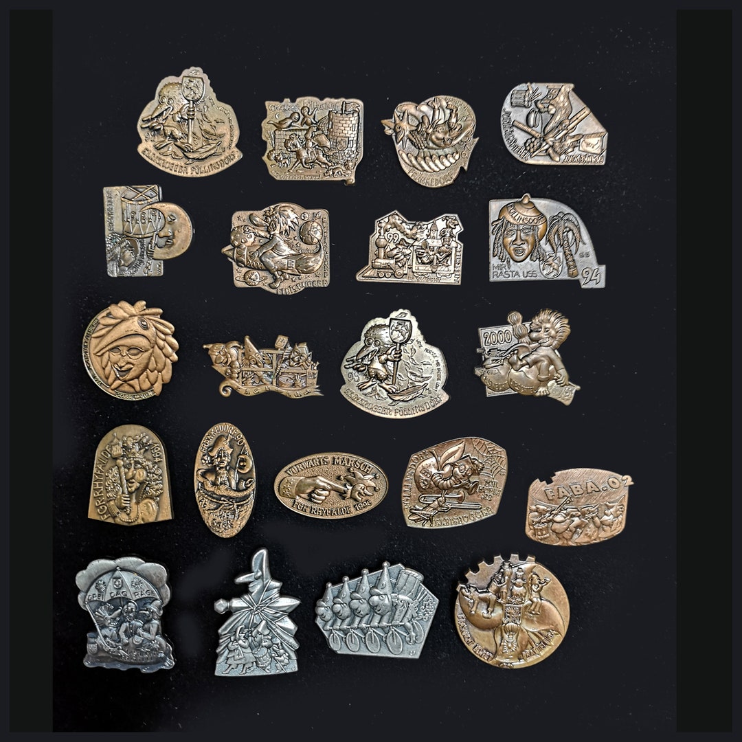 21 Pieces Swiss Vintage Fair Badges - Etsy