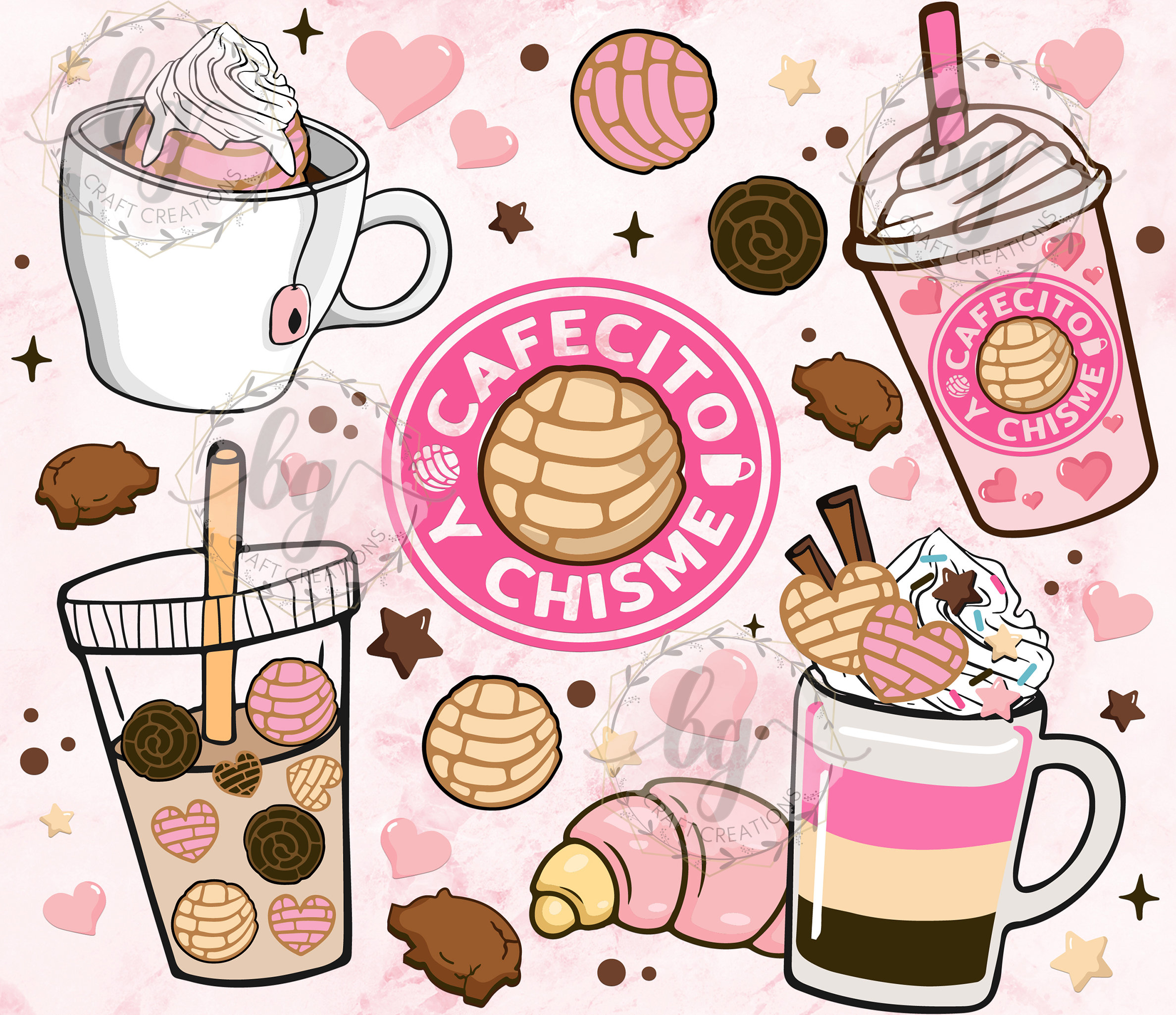 DIGITAL / Cafecito y Chisme / 20oz Straight SKINNY TUMBLER, Tumbler ...