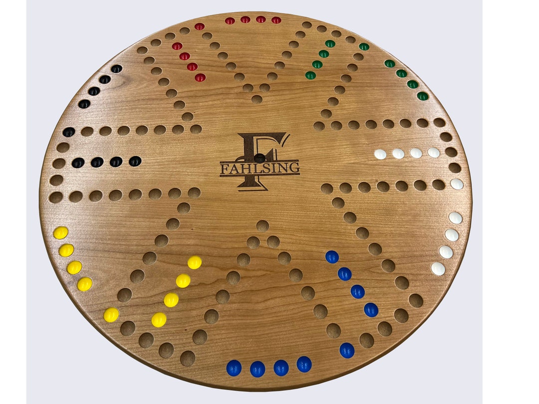 Marbles Board - Beautiful Cherry Marbles and Card Game - Etsy