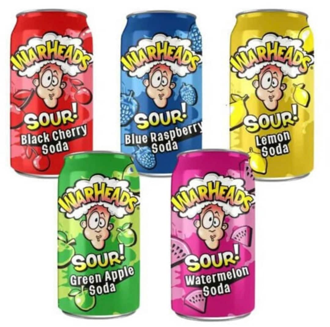 Limited Stock!!! 3 X Warhead American Drinks Box - Etsy