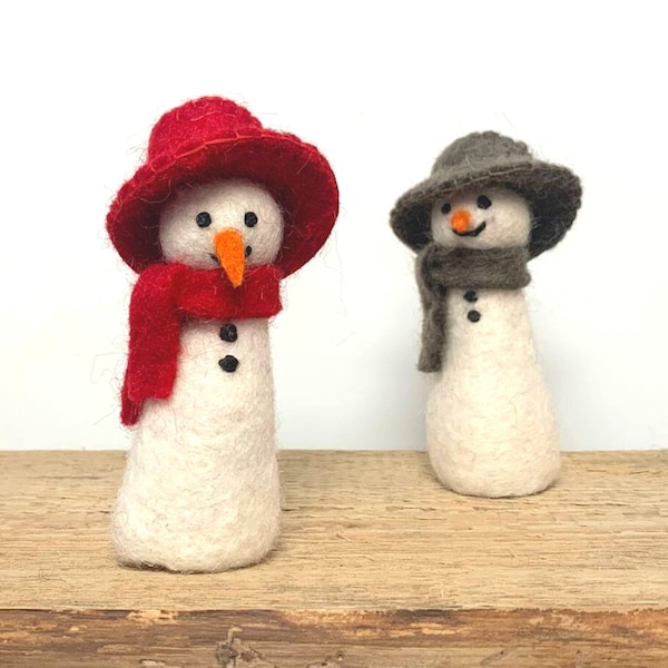 Snowman Puppet - Etsy