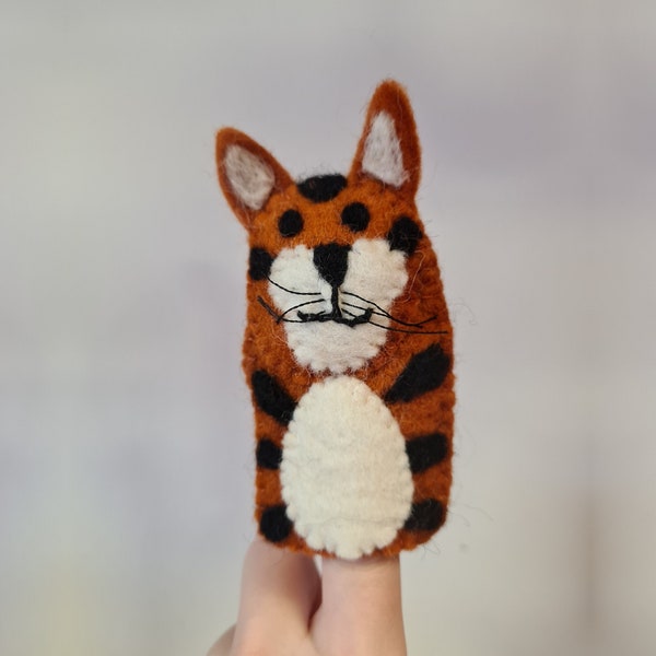 Felt Tiger - Etsy UK