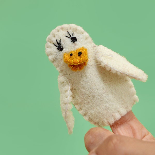 Duck Finger Puppet - Etsy