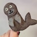 Grey Seal Finger Puppet • Kids Storytelling Toy • Lovely Unisex Gift ...