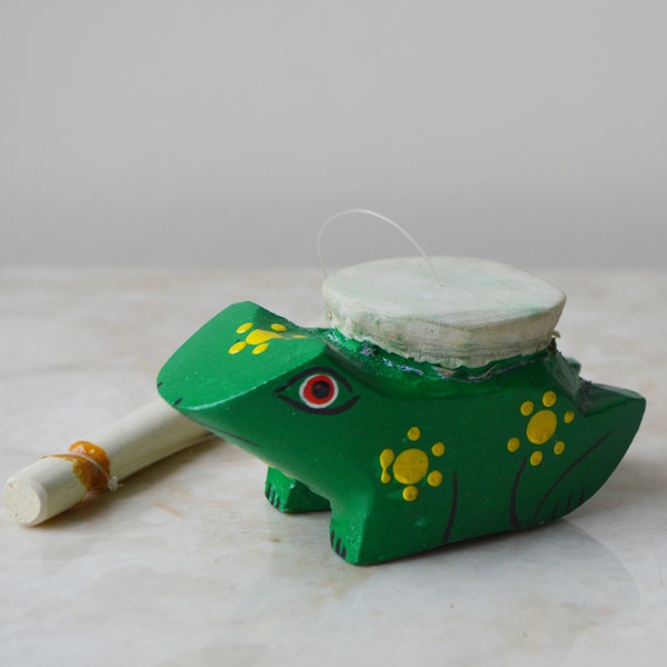 Wooden Frog Instrument - Etsy