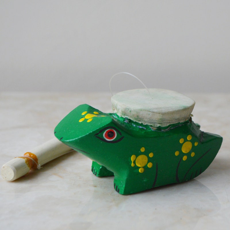 Wooden Frog Instrument - Etsy
