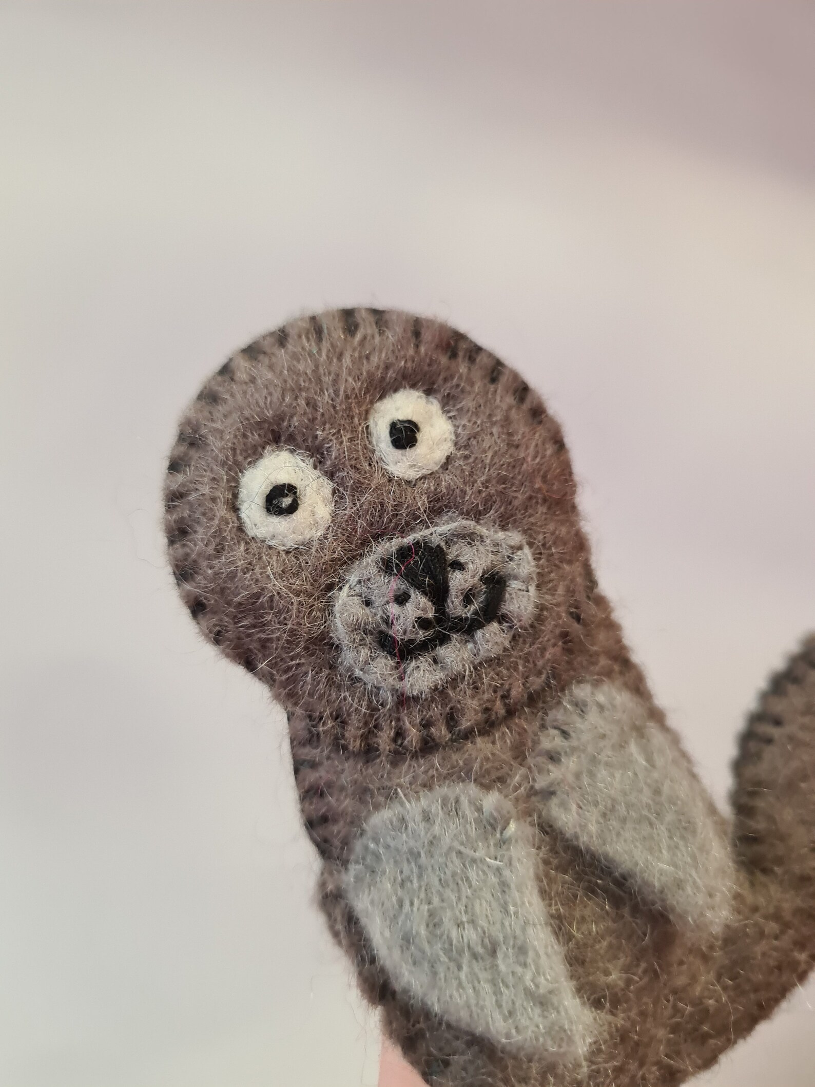 Grey Seal Finger Puppet • Kids Storytelling Toy • Lovely Unisex Gift ...