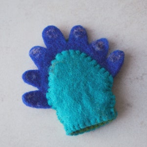Peacock Finger Puppet • Handmade Cute Felt Toy • Kids Unisex ...