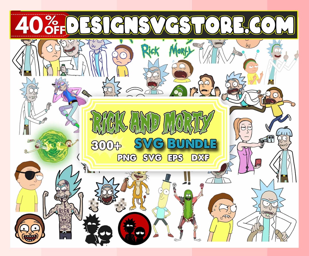 Rick and Morty SVG Bundle Rick Morty SVG Cut File Rick and - Etsy Canada