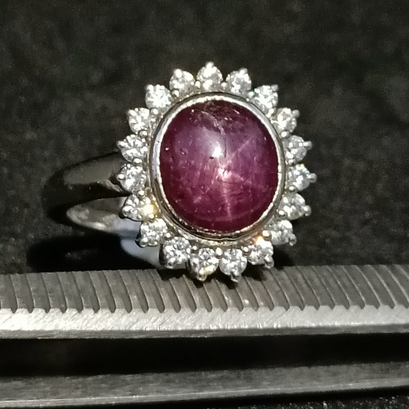 Star Ruby Ring - Etsy
