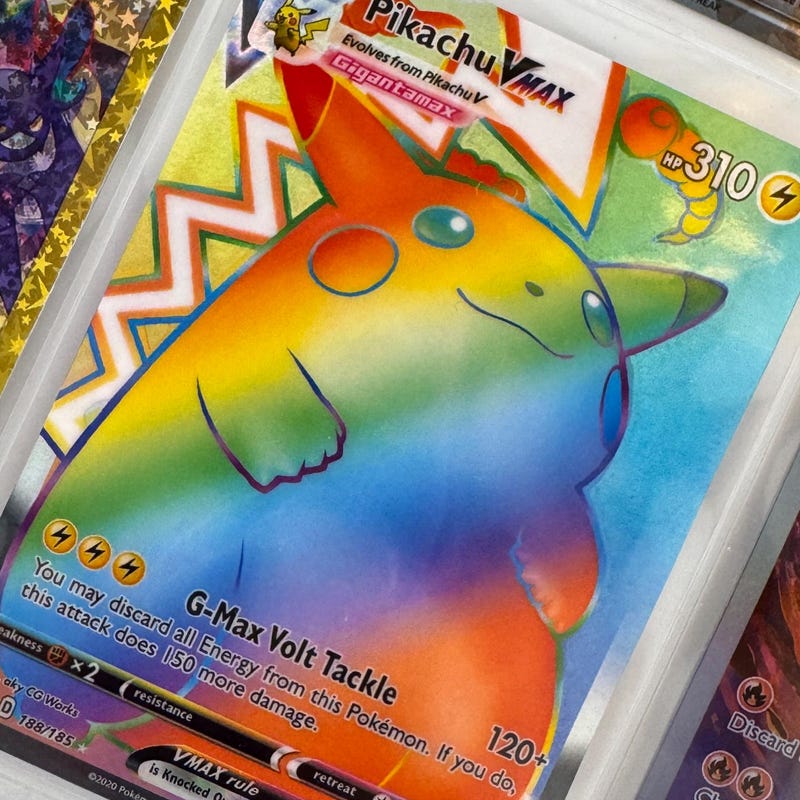 Fat Pikachu Cards - Etsy