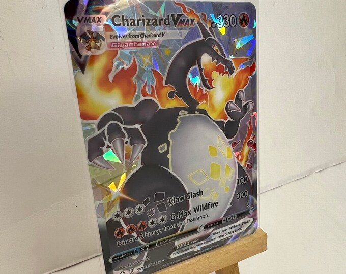 Charizard DX 500HP Gold Metal Pokemon Card - Etsy