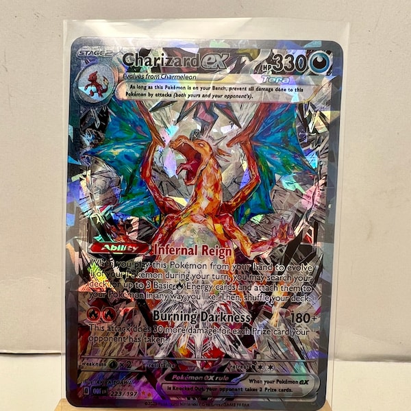 Charizard Card Holder - Etsy