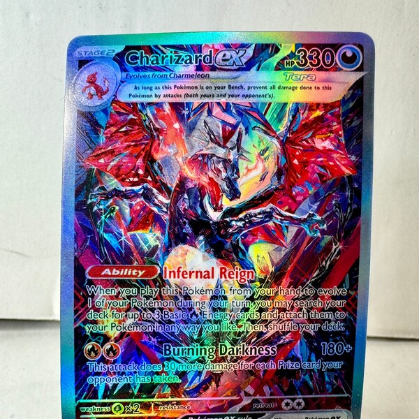 Charizard Ex Holder - Etsy