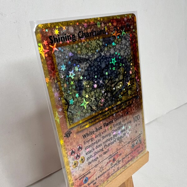 Shining Charizard 1st Edition - Etsy