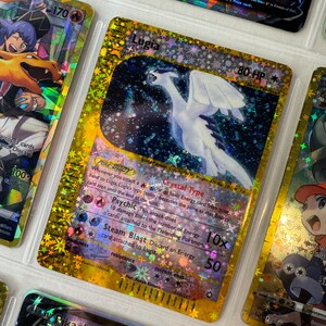 Unofficial Lugia 149/147 Binder Display Place Holder Card Only Artist ...