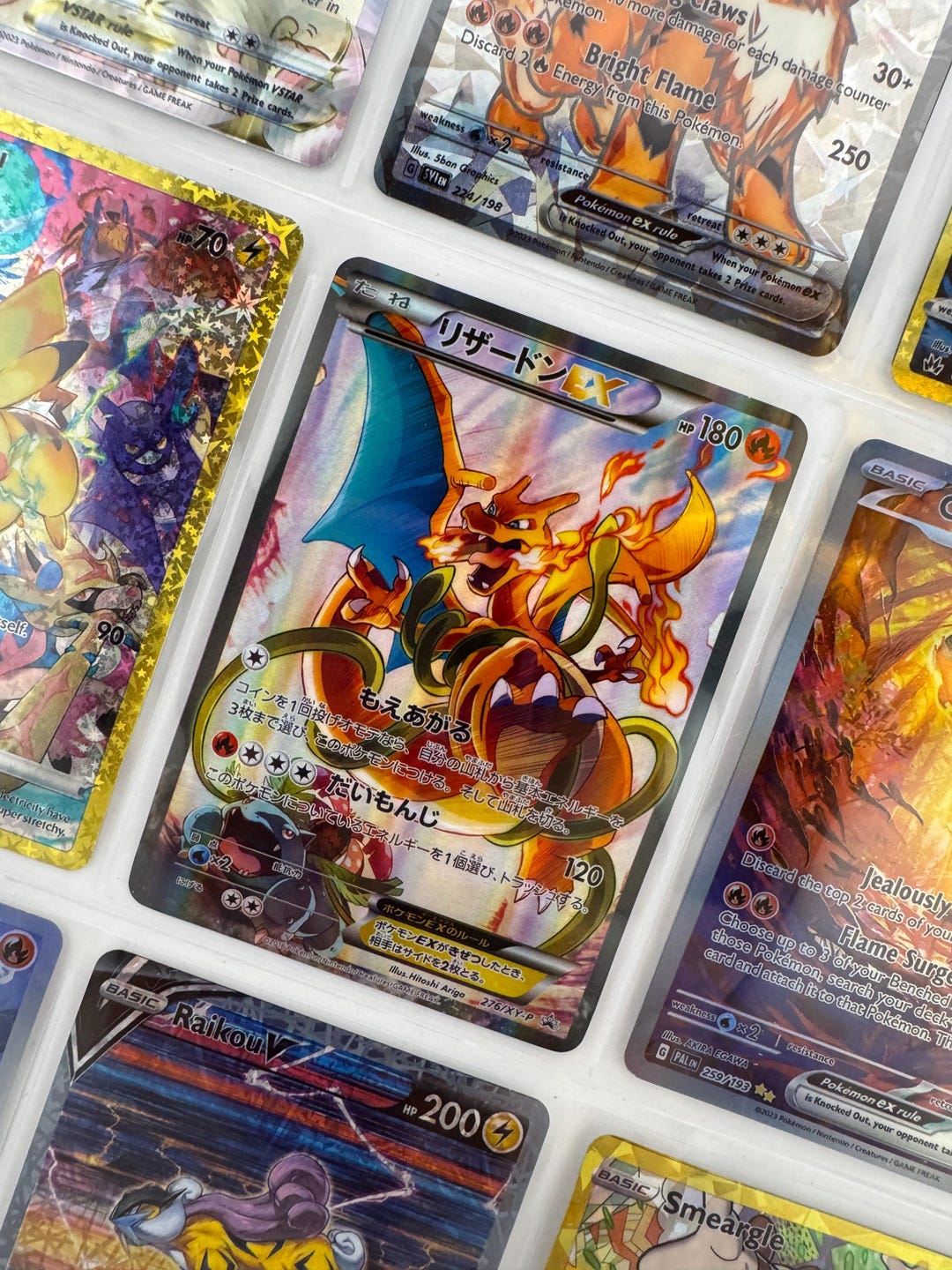 Unofficial Charizard EX 276/xy-p Japanese Promo Full Art Plastic ...