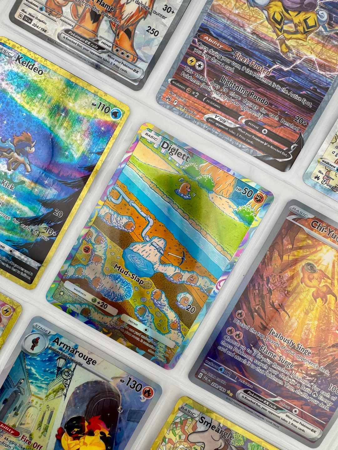 Unofficial Diglett TCG Pocket Full Art Binder Display Place Holder ...