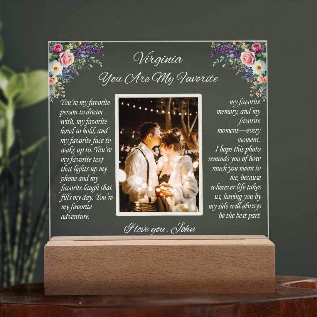 You Are My Favorite Custom Photo Plaque, Youre My Favorite Christmas ...