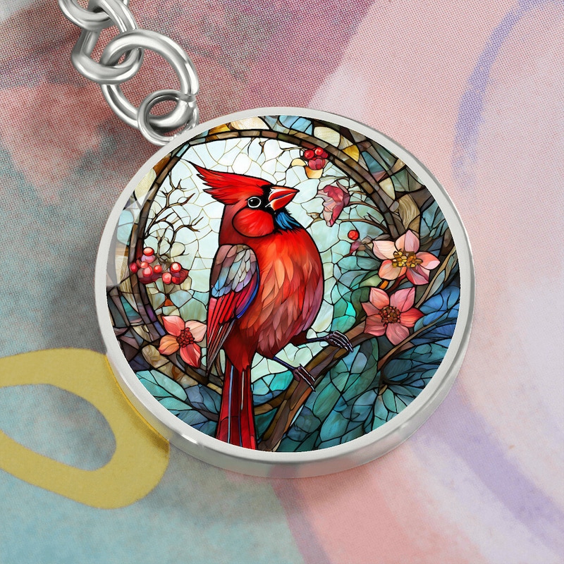 Bird Keyring - Etsy