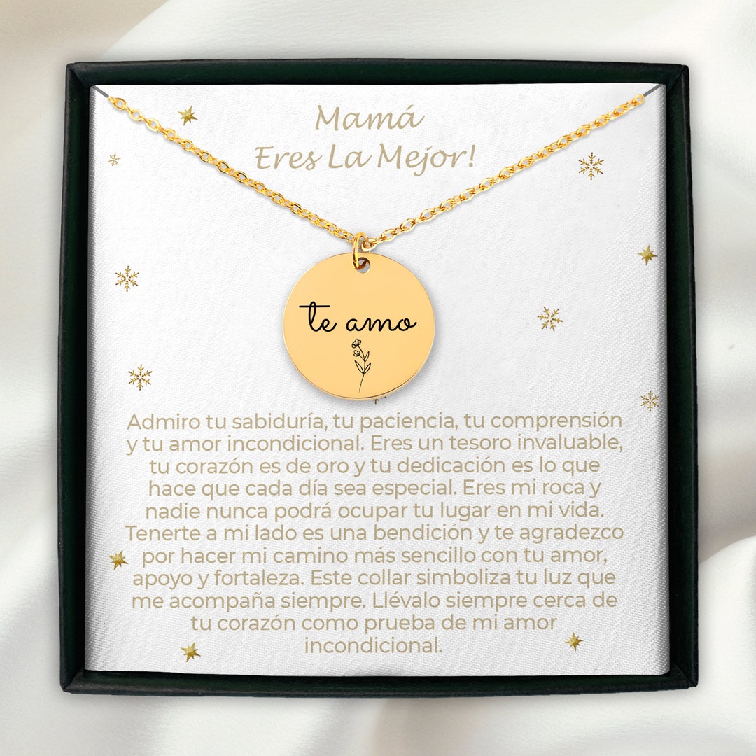Regalo Para Mama, Mothers Day Gift in Spanish Gifts for Mom, Mom ...