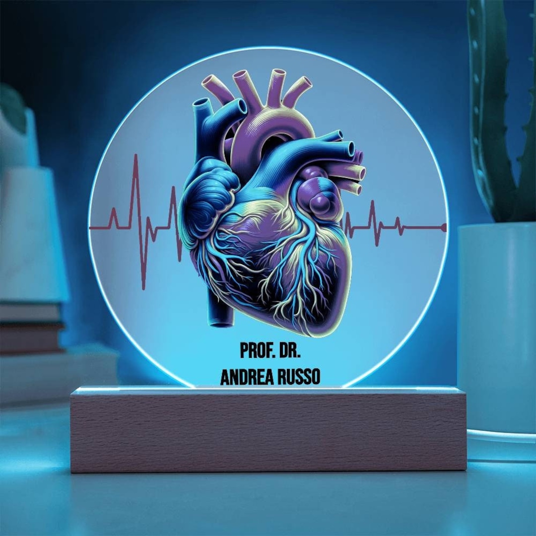 Unique Doctor Gift, Cardiologist Personalized Gifts, Heart Surgeon Lamp ...
