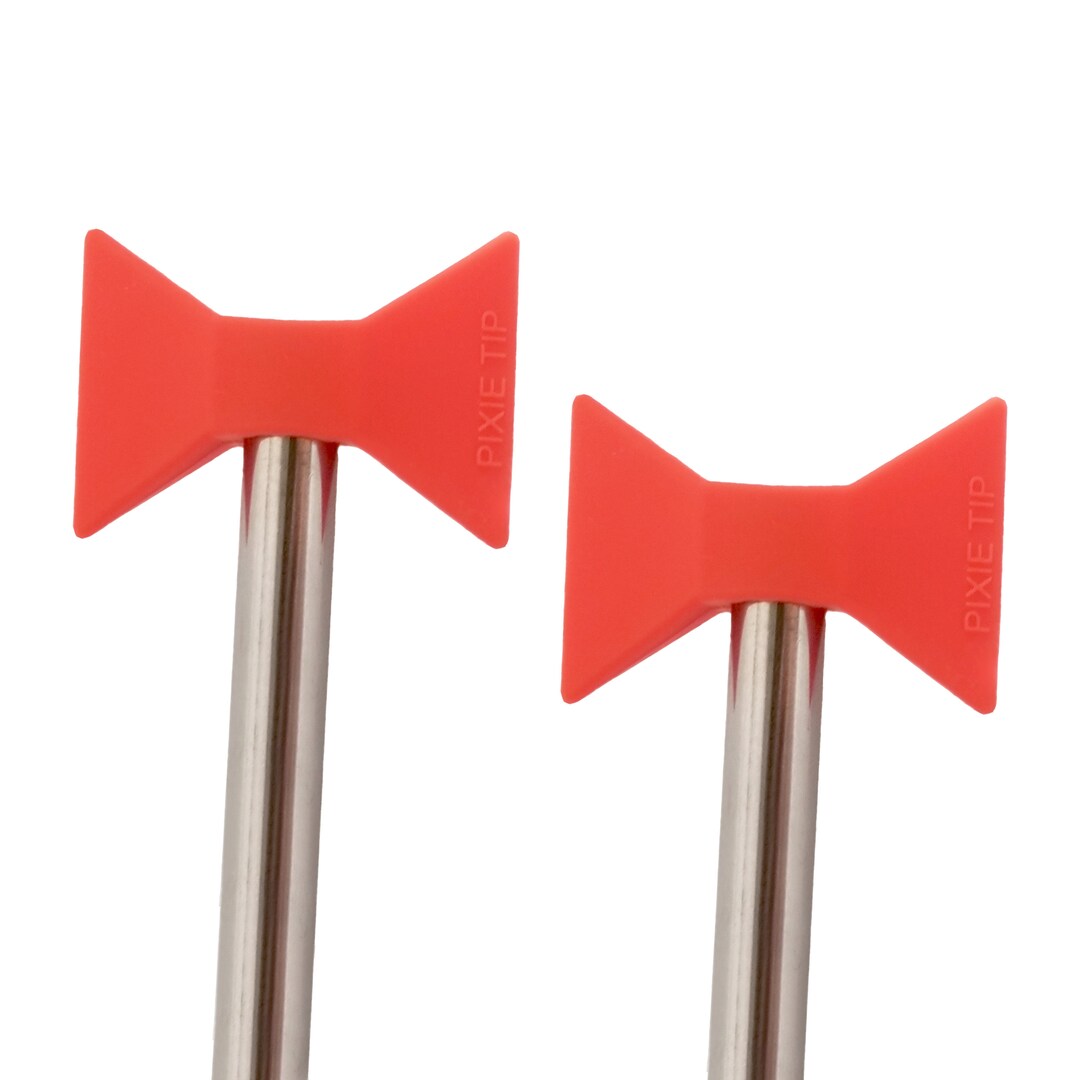 Red Anti-aging Comfort Drinking Straw Tip - the Pixie Tip - 2 Large - Etsy