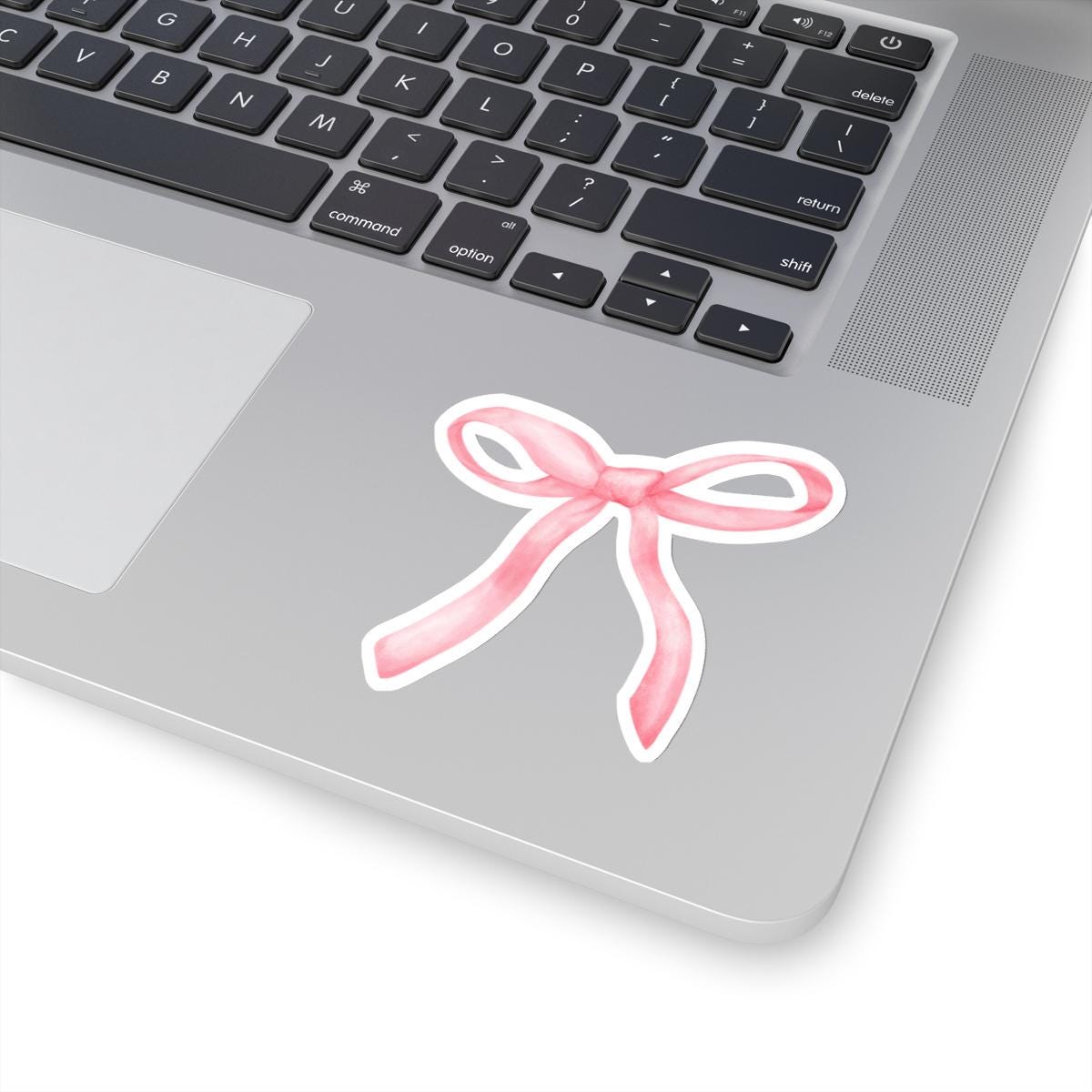 Pink Bow Sticker - Etsy