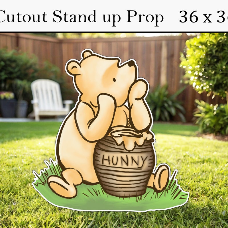 Winnie the Pooh Cutouts - Etsy
