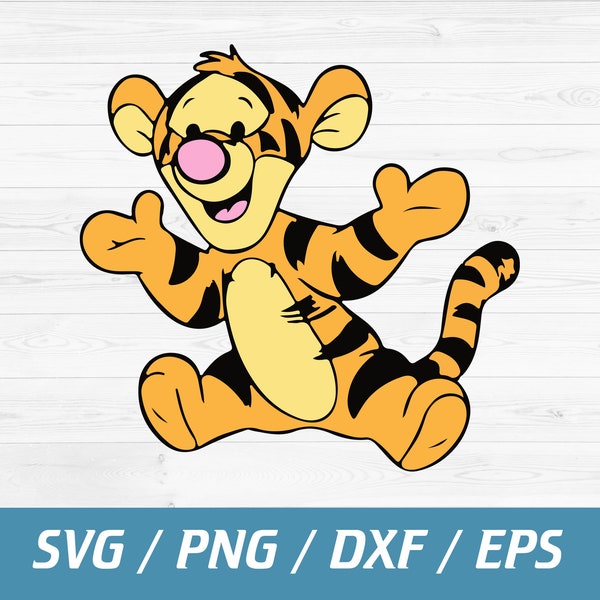 Tigger Svg - Etsy