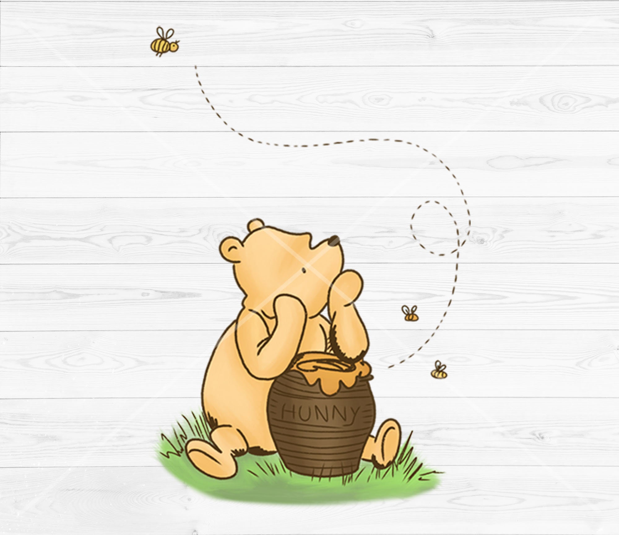 Winnie The Pooh PNG Clipart Bundle, bedruckbar, sofortiger digitaler ...