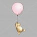 Classic Style Winnie the Pooh Flying With Balloon Clipart, PNG Pooh ...