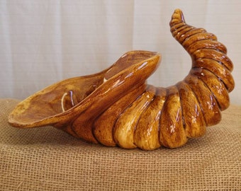 Ceramic Cornucopia | Etsy