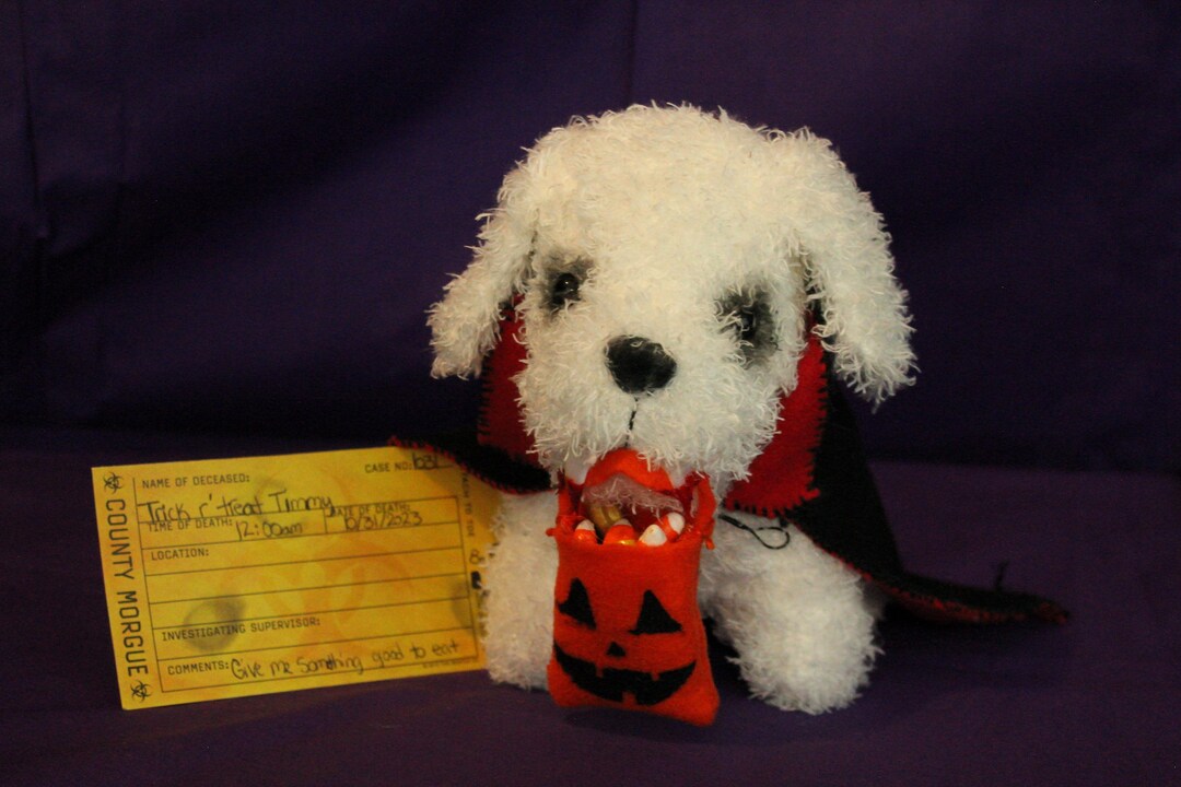 Trick R' Treat Timmy Horror Plush Stuffed Animal - Etsy