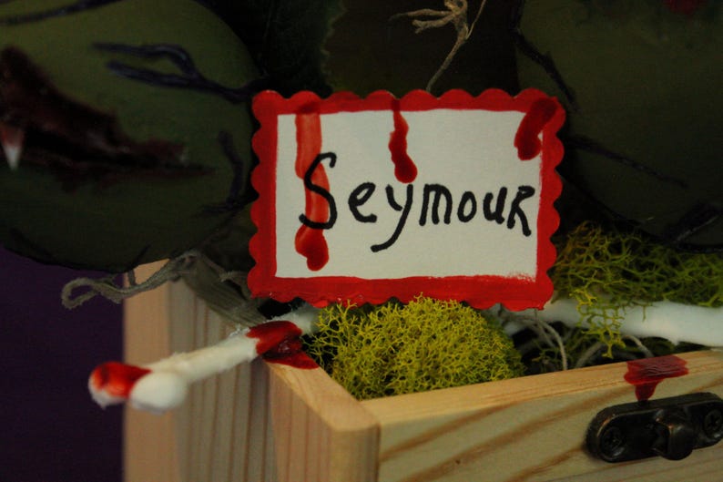 Seymour Small Man Eating Plant - Etsy