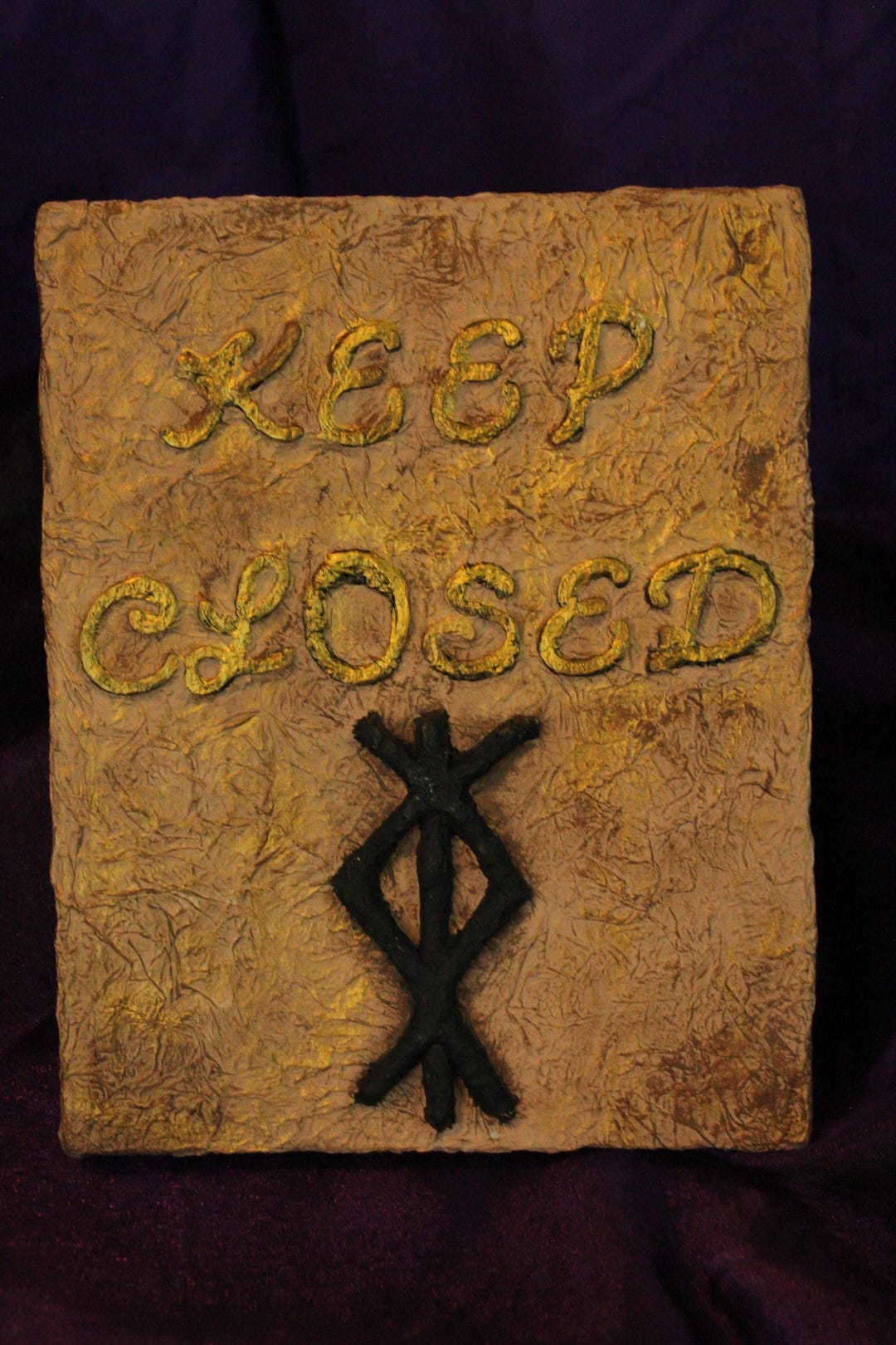 Keep Closed Sigil Decor Book - Etsy