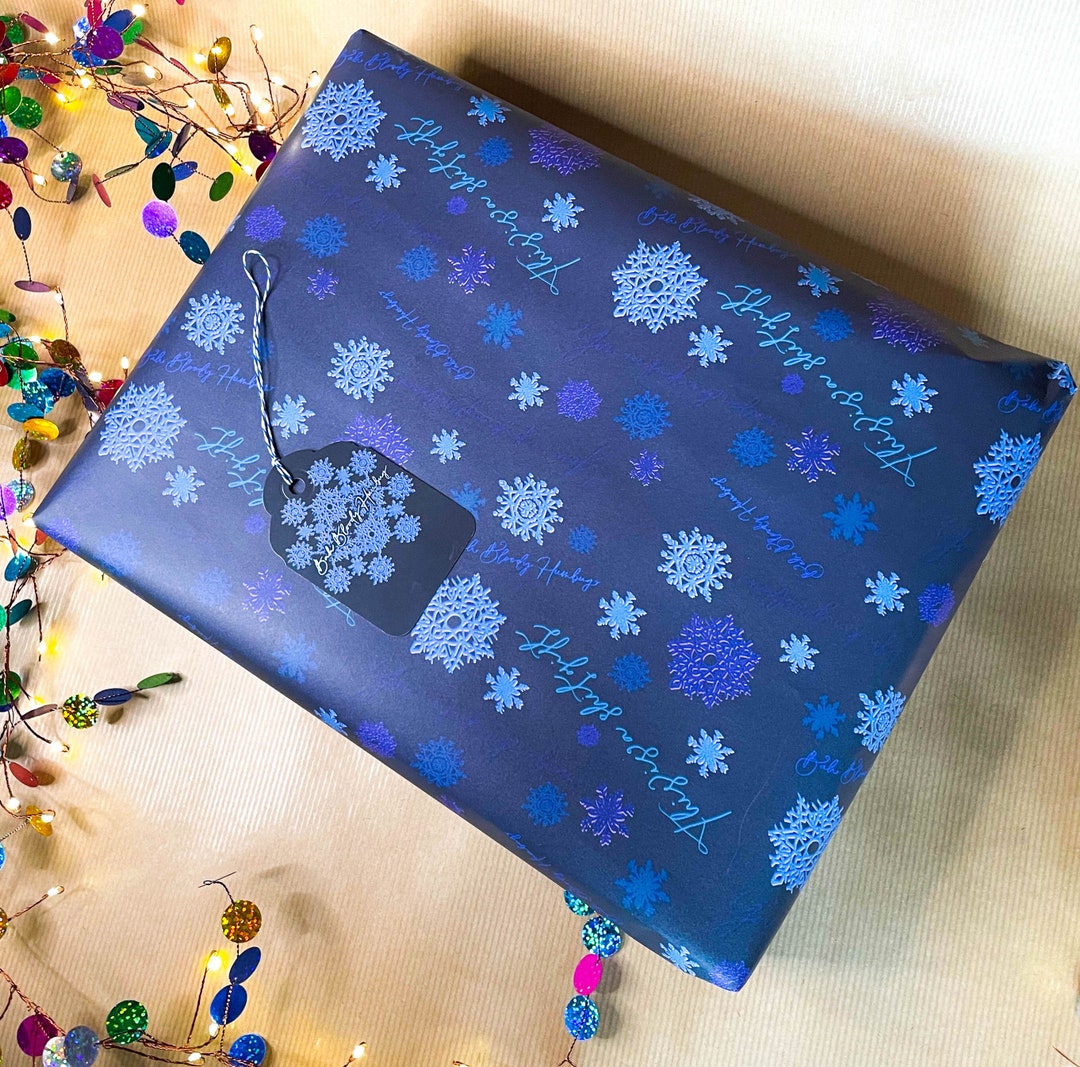 Rude Christmas Wrapping Paper Sheets Made With Recycled Paper - Etsy